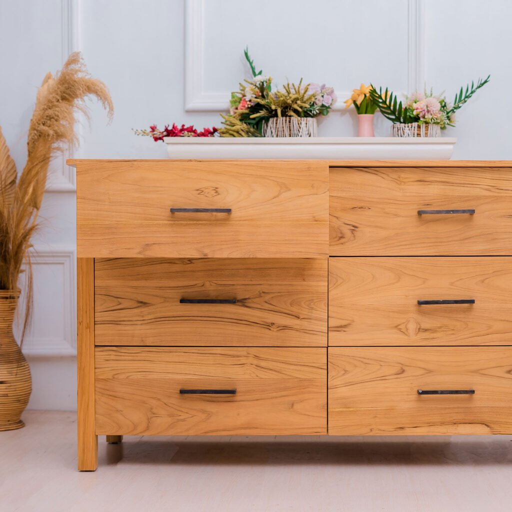 Teak Chest of Drawers - Teakia